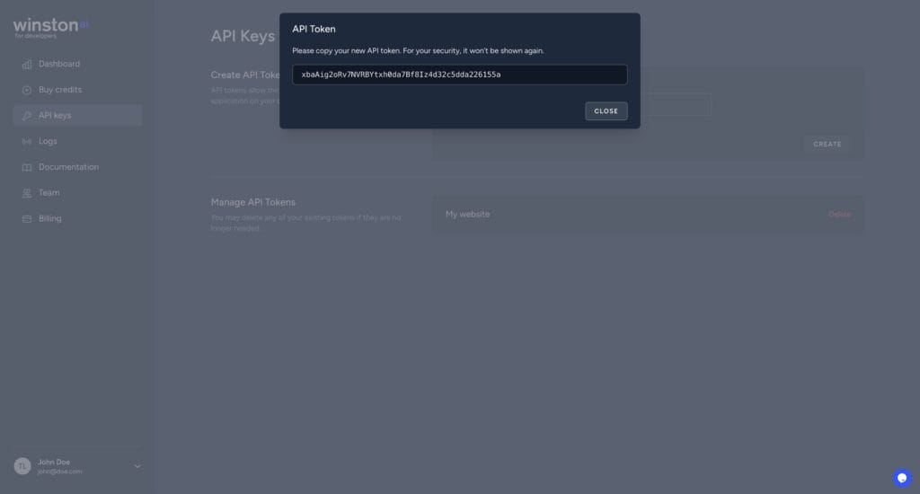 Ai Content Detection Api Winston Ai