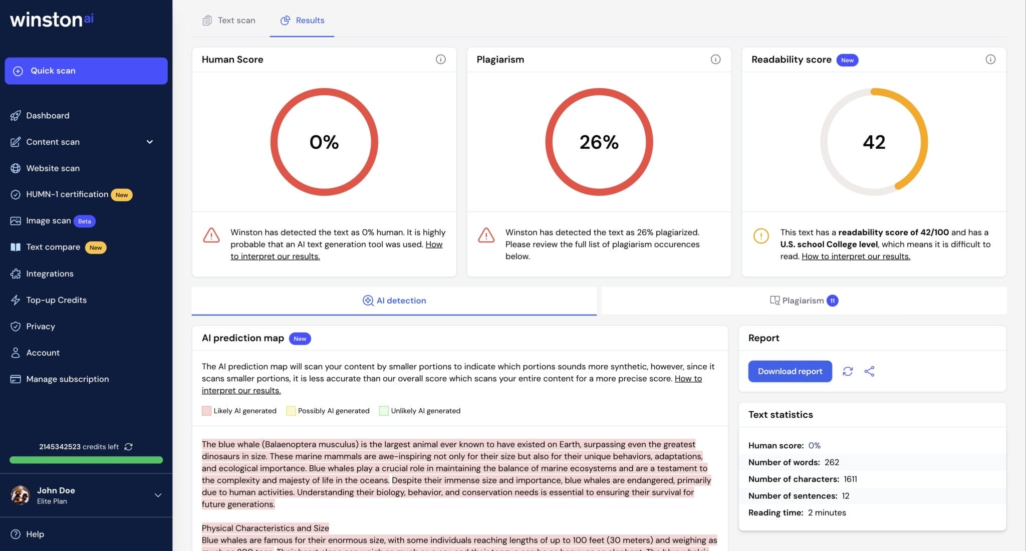 Detector de IA | Comprobador preciso de IA para ChatGPT, Claude, Gemini